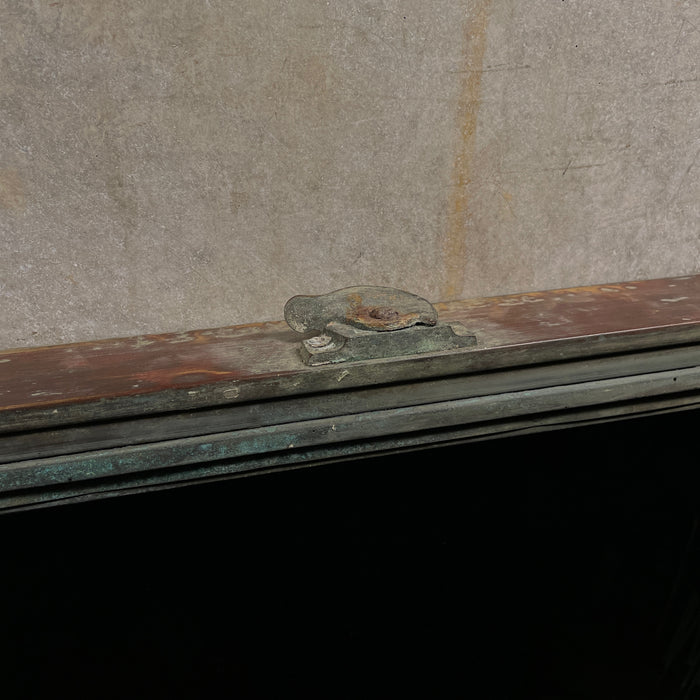 1890 Copper Window Frames Converted into Mirrors