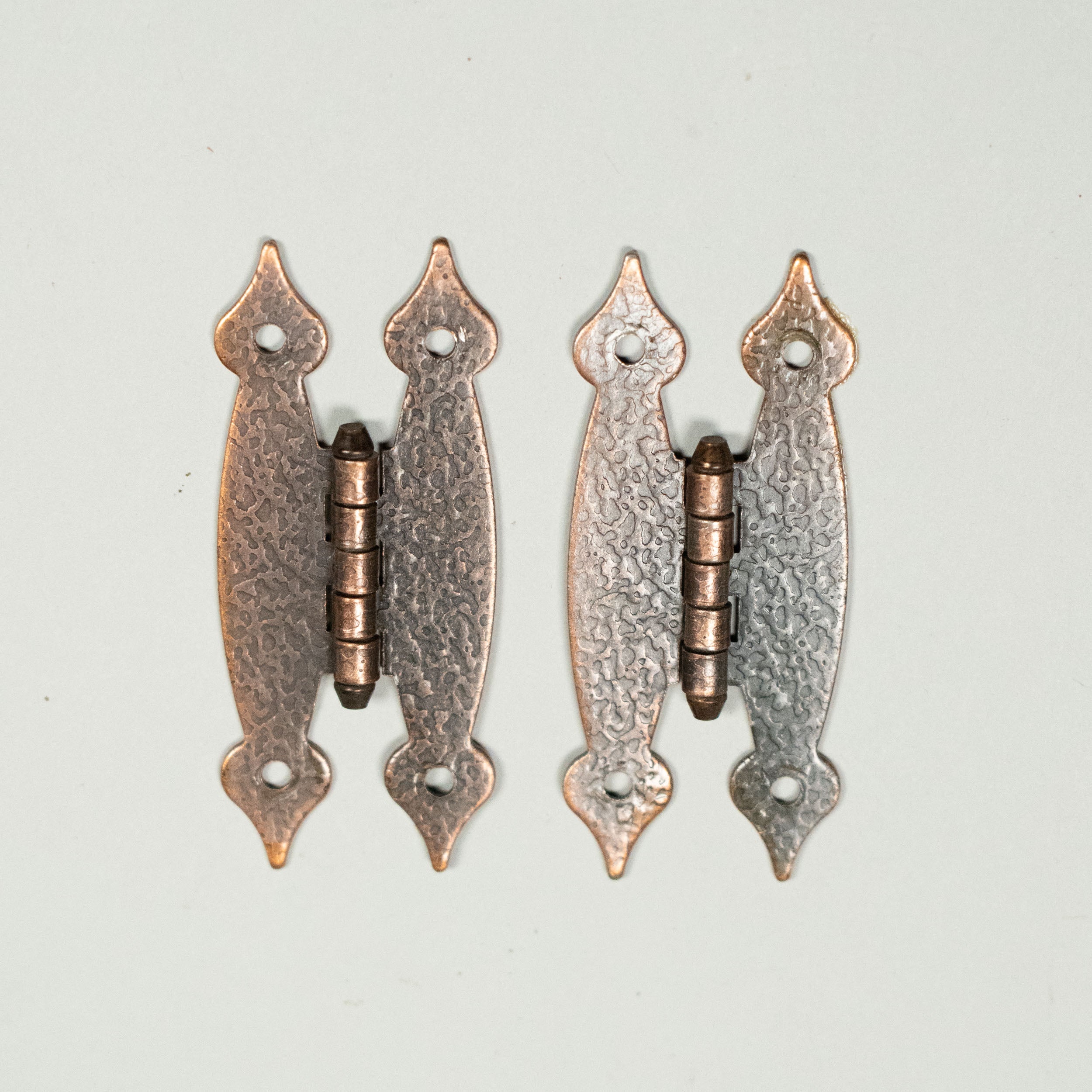 Small Copper Hinges