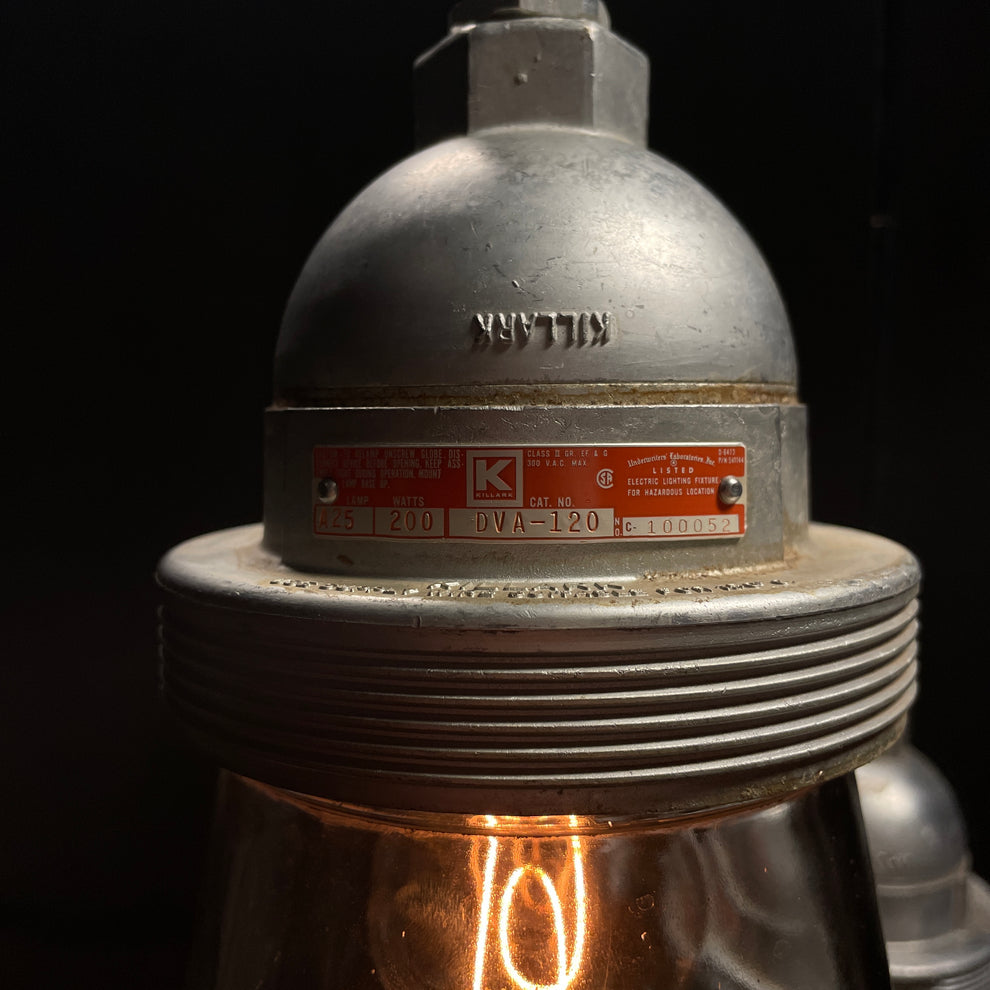 Set of Five Killark Pendant Lights