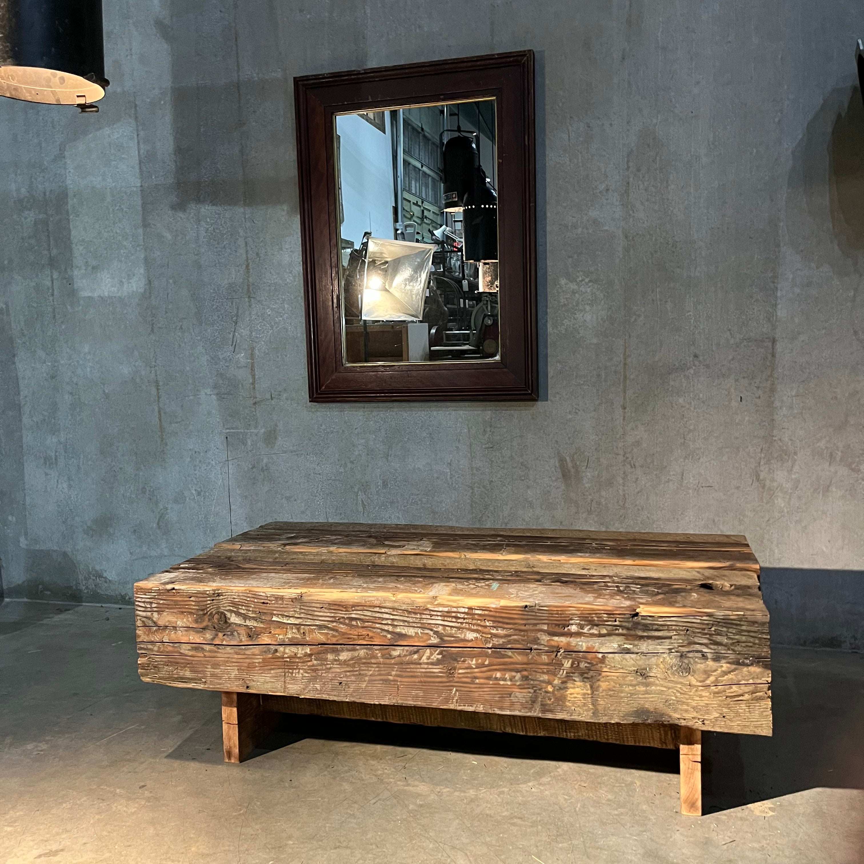 Bespoke 1920 fir beam coffee table