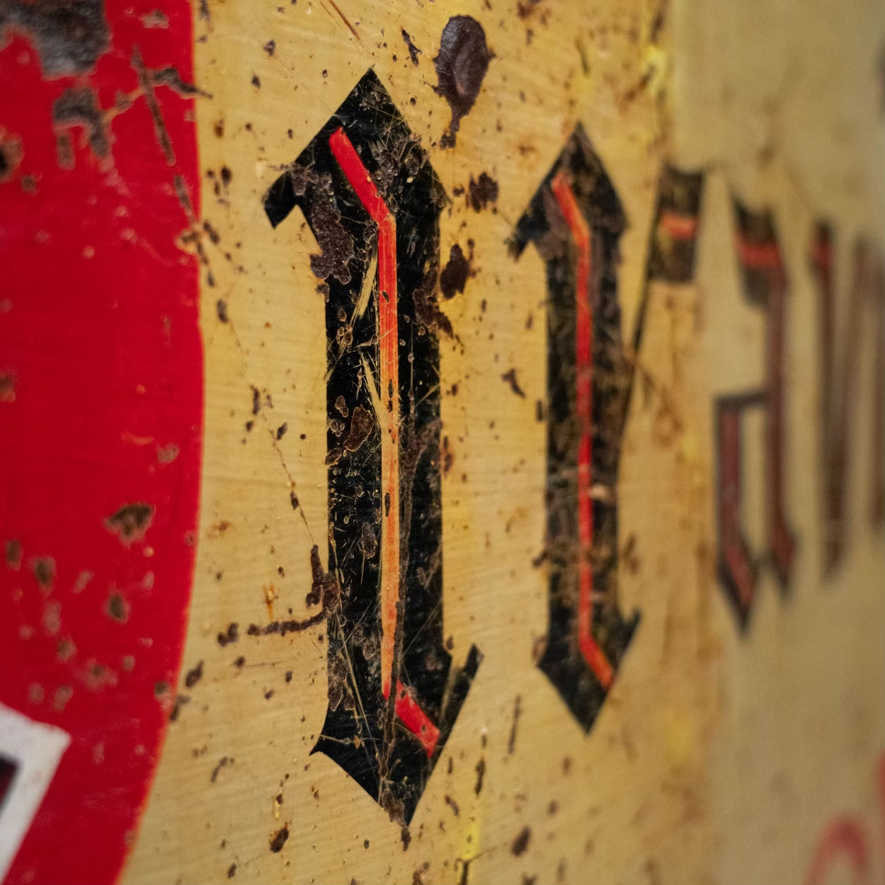 Metal French. Wine sign – Scott Landon Antiques and Interiors