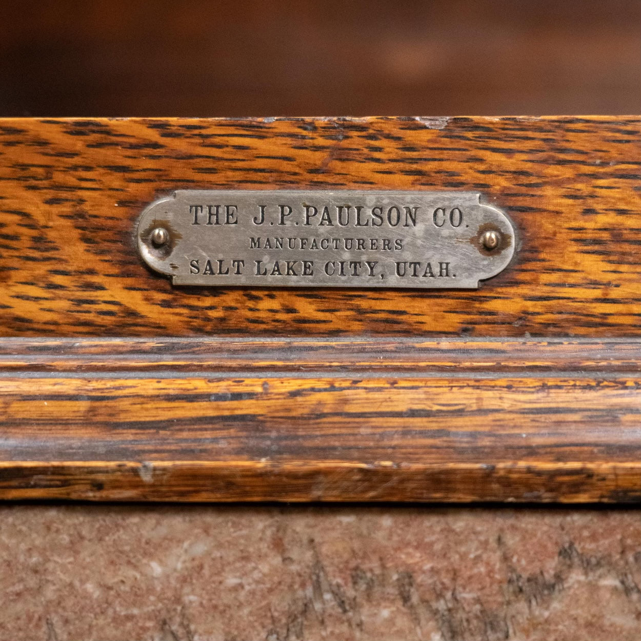 1890 oak general store sales display counter – Scott Landon Antiques ...