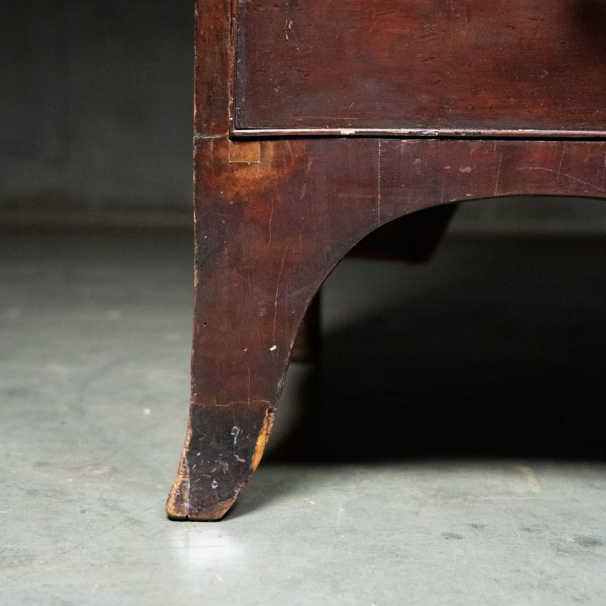 1820 regency English mahogany veneer CHEST OF DRAWERS – Scott Landon ...