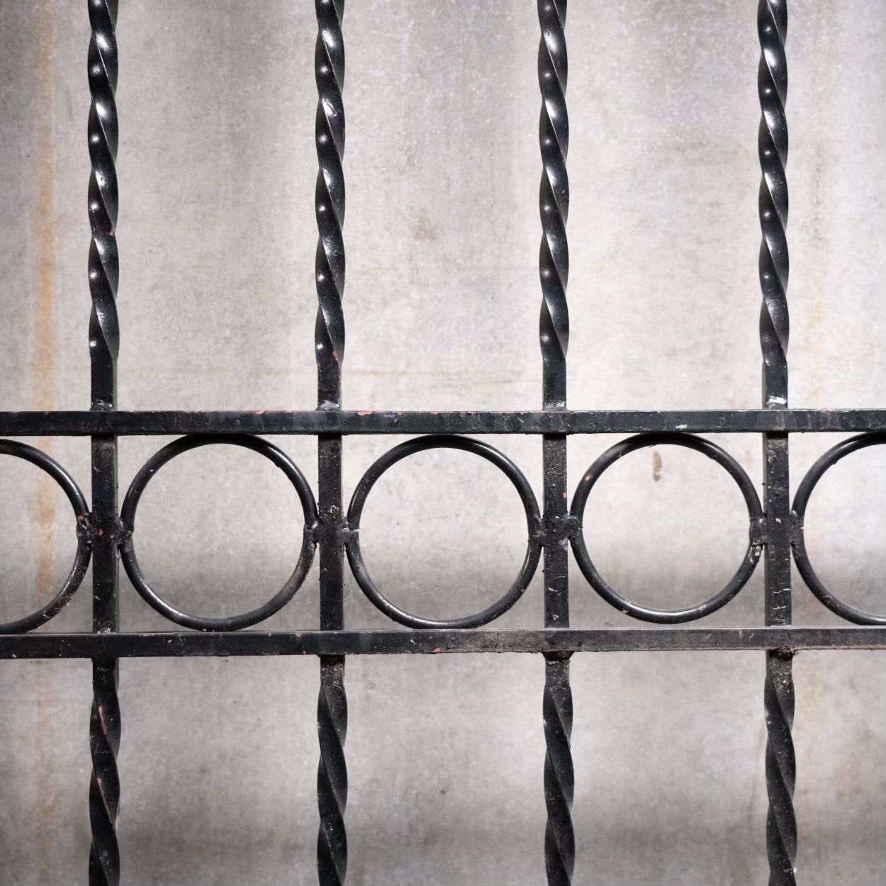 1930 iron driveway entrance gates – Scott Landon Antiques and Interiors