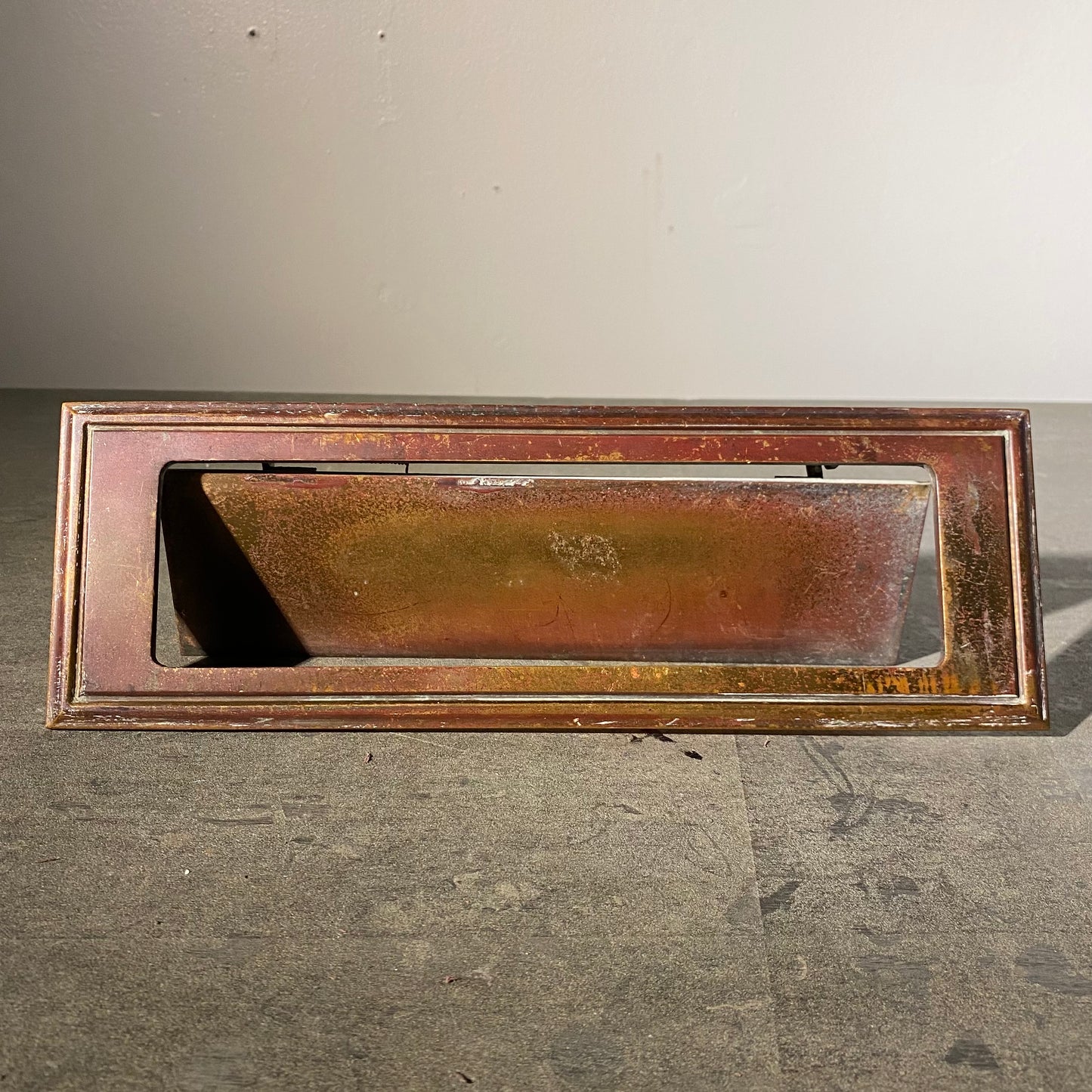 1930 Large Copper Mail Slot
