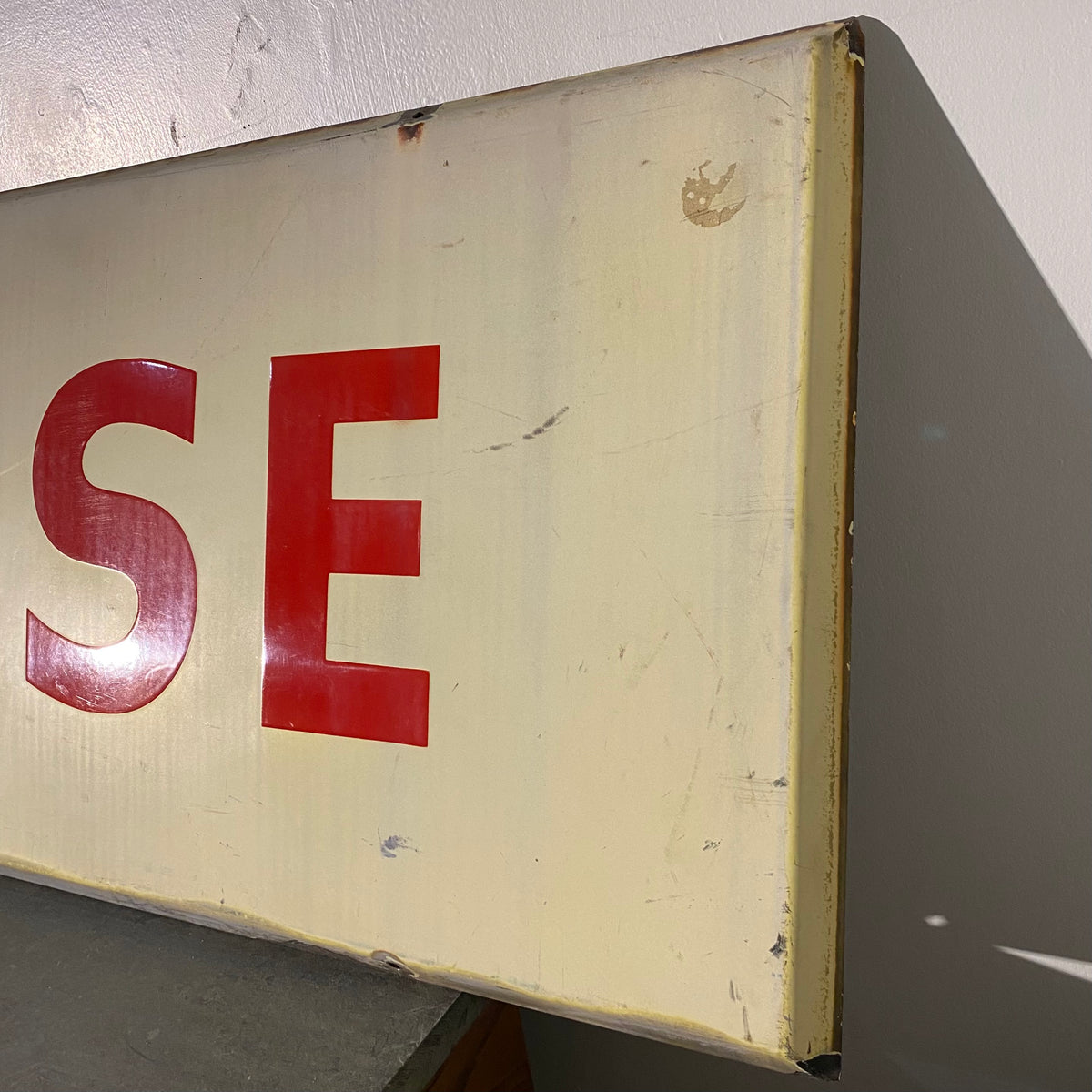 1940 Large Porcelain "Warehouse" Sign – Scott Landon Antiques and Interiors