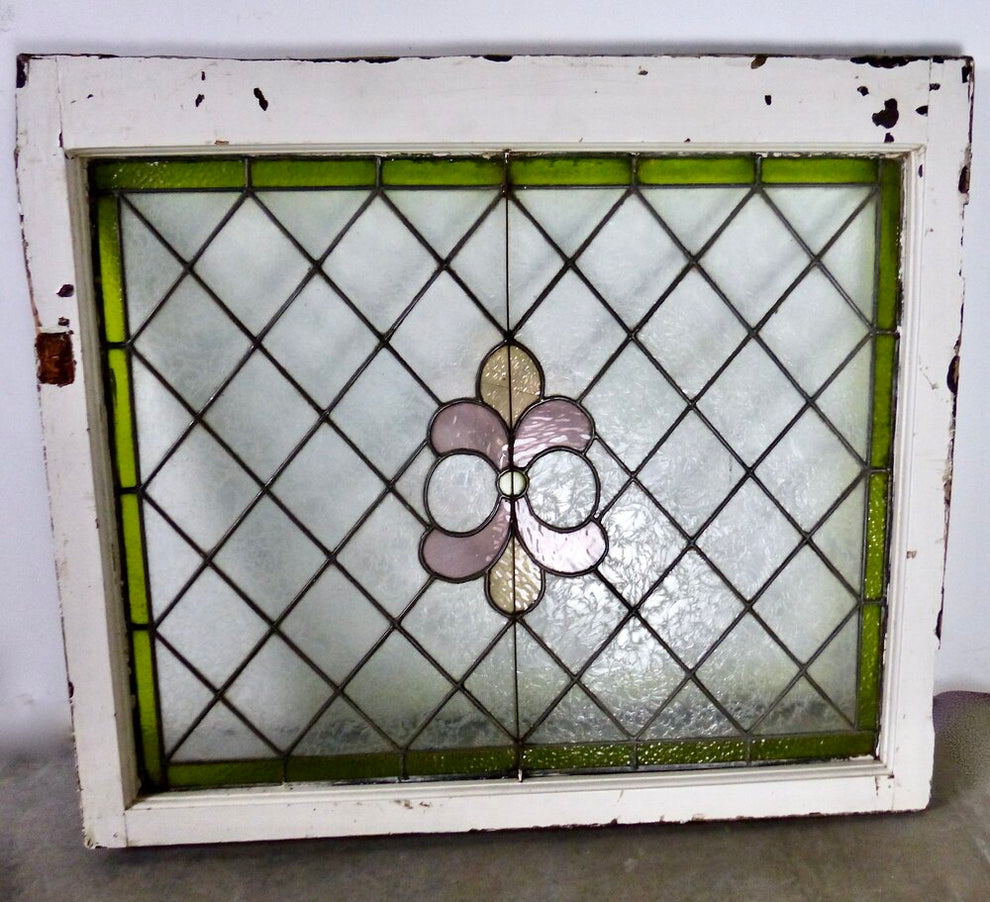 Circa 1920 Stained Glass Window