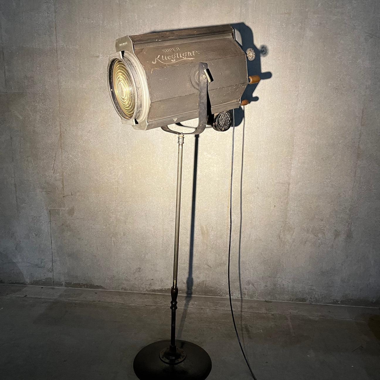 1940 Spot / stage light By Kliegl bros. – Scott Landon Antiques and ...